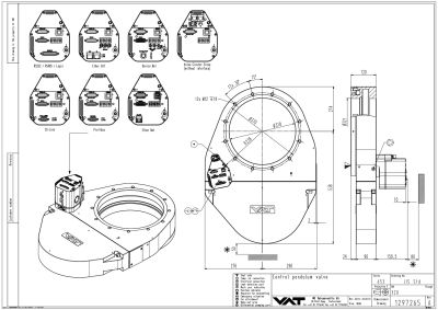 HV Pendulum Control Valve - VAT Valves