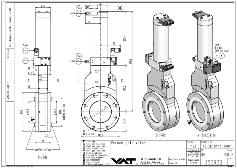 Gate Valve - VAT Valves