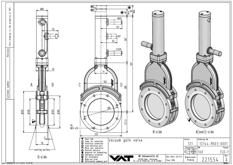 Gate Valve - VAT Valves