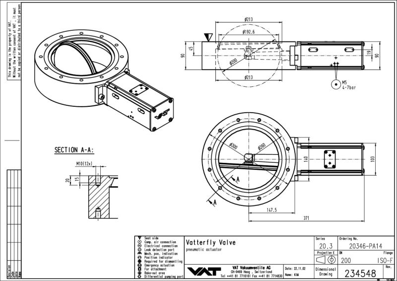 VATTERFLY Valve - VAT Valves