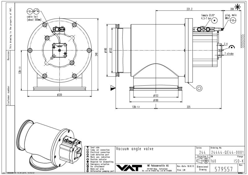 Angle Valve - VAT Valves